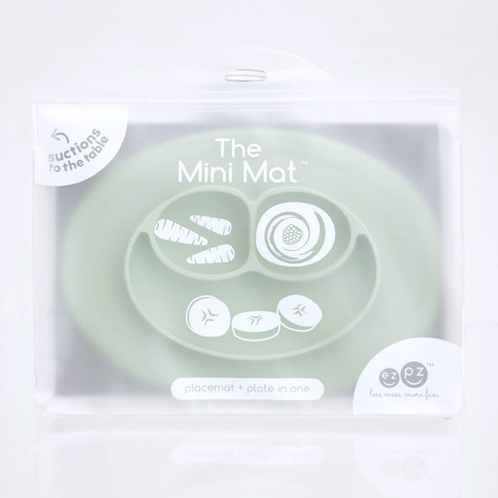 The Mini Mat by ezpz / Self-Suctioning Silicone Plate + Placemat